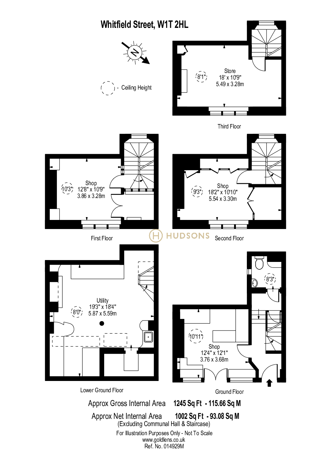Whitfield Street, Fitzrovia, London, W1T 2SG - Hudsons